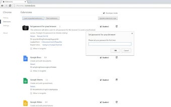 Set password for your browser ( chrome lock ) for Google Chrome ...
