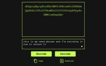 Seed Phrase Encoder for Google Chrome - Extension Download