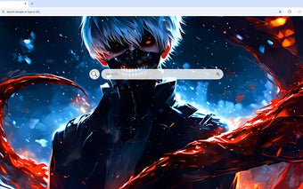 Ken Kaneki Live Wallpaper para Google Chrome - Extensión Descargar