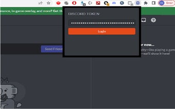 Discord Token Login Google Chrome 용 - 확장 프로그램 다운로드