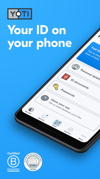 Yoti - your digital identity APK pour Android - Télécharger
