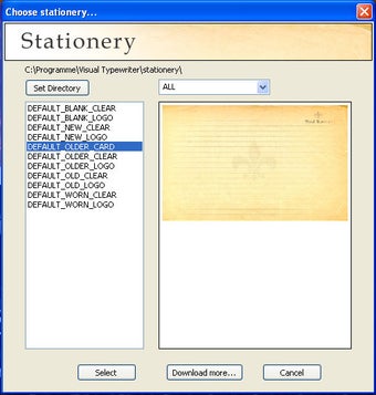 Visual Typewriter - Download