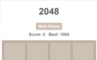 2048 for Google Chrome - Extension Download