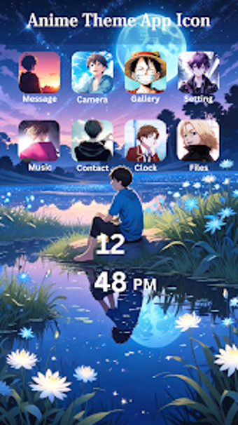 Anime Wallpaper Theme App icon para Android - Descargar