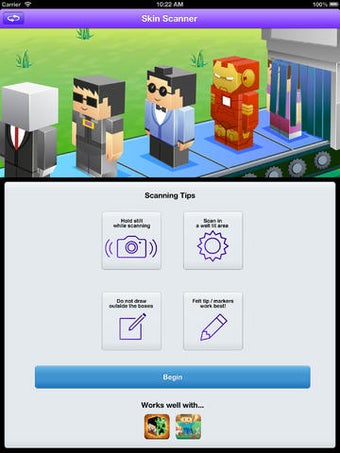 Minecraft Skin Scanner para iPhone - Descargar