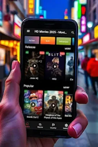 HD Movies 2025 - Moviebox para Android - Download