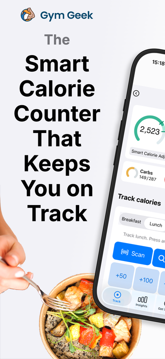Gym Geek Calorie Counter na iPhone - Download