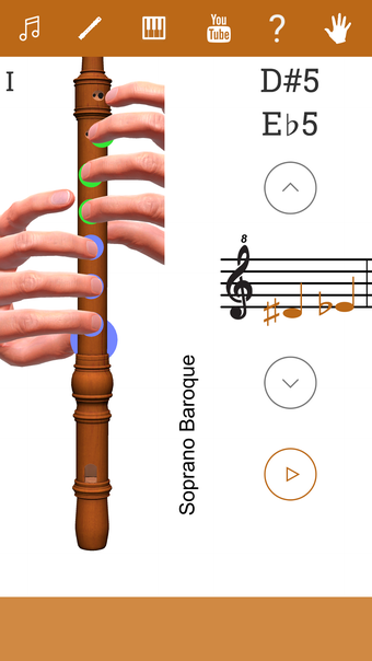 3D Recorder Fingering Chart para iPhone - Descargar