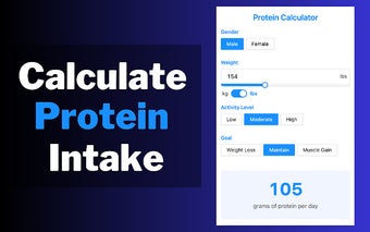 Protein Calculator para Google Chrome - Extensión Descargar