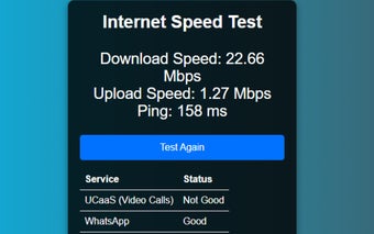 SpeedCheck - Real-Time Internet Test for Google Chrome - Extension Download