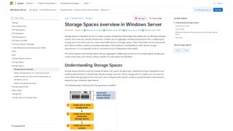 Microsoft Storage Spaces | Softonic
