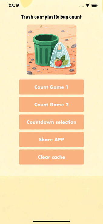 Trash can-plastic bag count para iPhone - Descargar