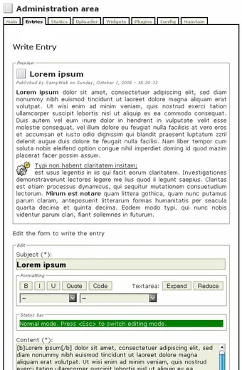 FlatPress - Download