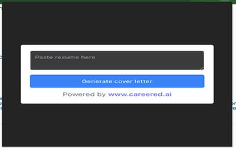 AI Cover letter Generator para Google Chrome - Extensión Descargar