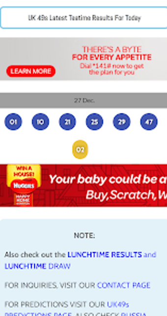 Teatime Results for Android - Download