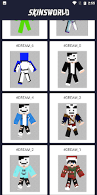 Dream Skins for Minecraft for Android - Download