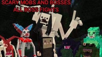 Scary Mobs And Bosses for Minecraft - Mod Download