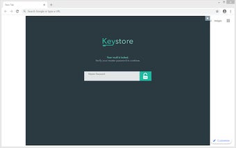 KeyStore para Google Chrome - Extensión Descargar