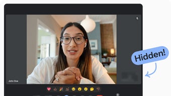 Hide Self in Google Meet for Google Chrome - Extension Download