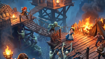 Kingdom Fall: Zombie Defense na iPhone - Download