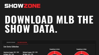 ShowZone - Download MLB The Show Data for Google Chrome - Extension ...