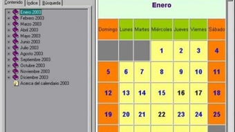 Calendario 2003 de Efemérides Culturales de Argentina - Descargar