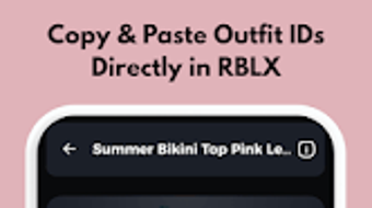 Baddie Outfit ID-ROBLOX Skin na Android - Download