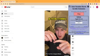 Auto Youtube Shorts Scroller for Google Chrome - Extension Download