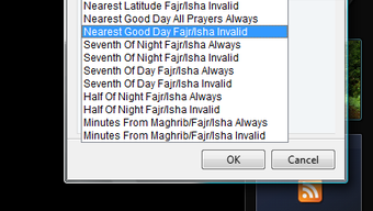 Islamic Prayer Times Windows Sidebar Gadget (Windows) - Download