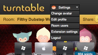 Turntable.fm Extended for Google Chrome - Extension Download