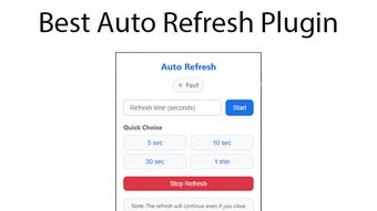Auto Refresh Plus pour Google Chrome - Extension Télécharger