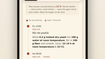 Impasto: Pizza Dough Planner para Android - Descargar