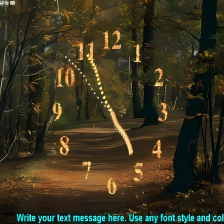 Digital Clock 3D Screensaver - Download