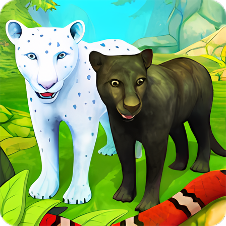 Snow Leopard Family Sim Online for Android - Download