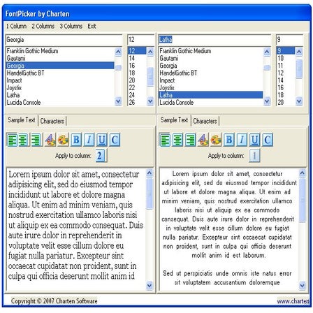 Font Character Map - Download