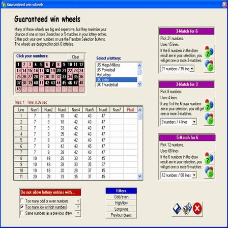 Lotto Logic Lottery Software - Download