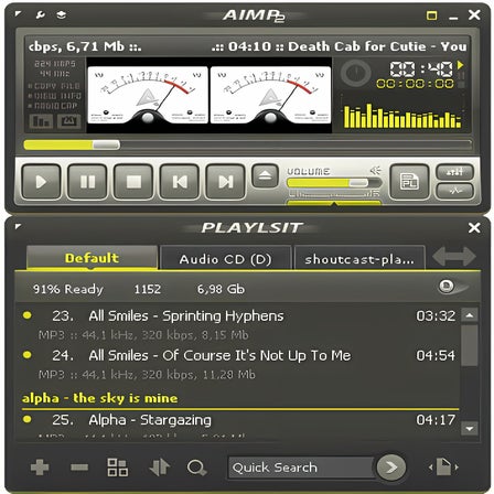 AIMP WinAmp Classic Skin - Descargar