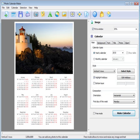 EZ Photo Calendar Creator - Download