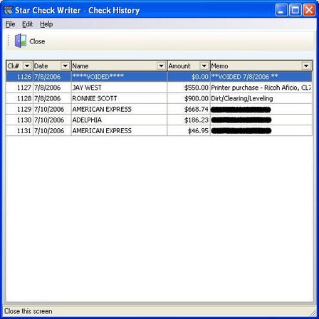 ezCheckPrinting Check Writer - Download