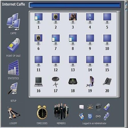 TrueCafe. Internet cafe software - Download