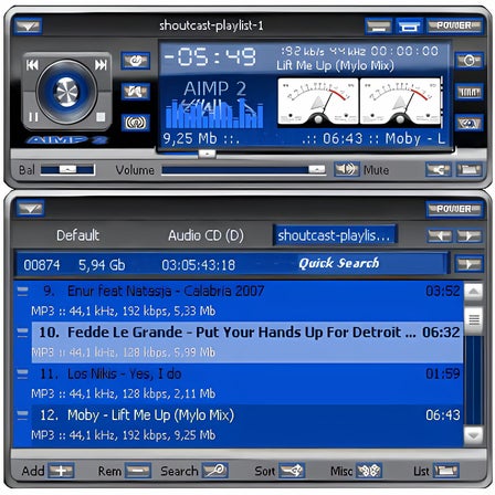 AIMP WinAmp Modern Skin - Descargar