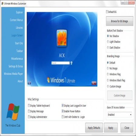 Ultimate Windows Tweaker (Windows) - Download
