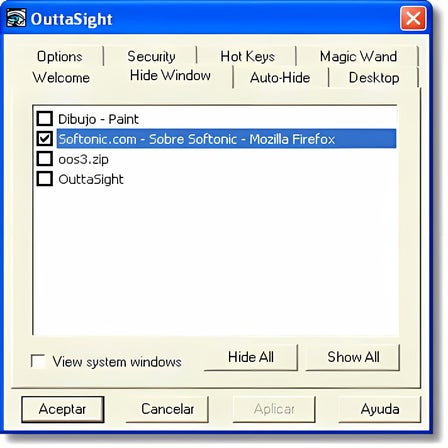 Hide Window Plus - Download