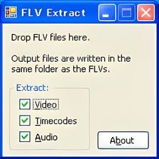 FLV Extract - 無料・ダウンロード