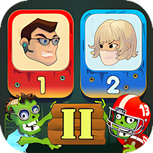 Two guys Zombies 2 two-player game para Android - Descargar