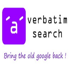 Verbatim Search for Google Chrome - Extension Download