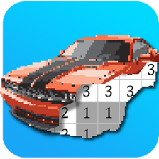 Cars Game Pixel Art - Color by for Android - Download