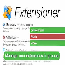 Extensioner for Google Chrome - Extension Download