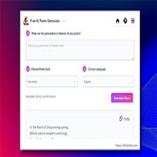 Free AI Poem Generator writes poems instantly para Google Chrome ...