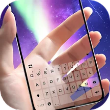 Transparent Galaxy Keyboard Background for Android - Download